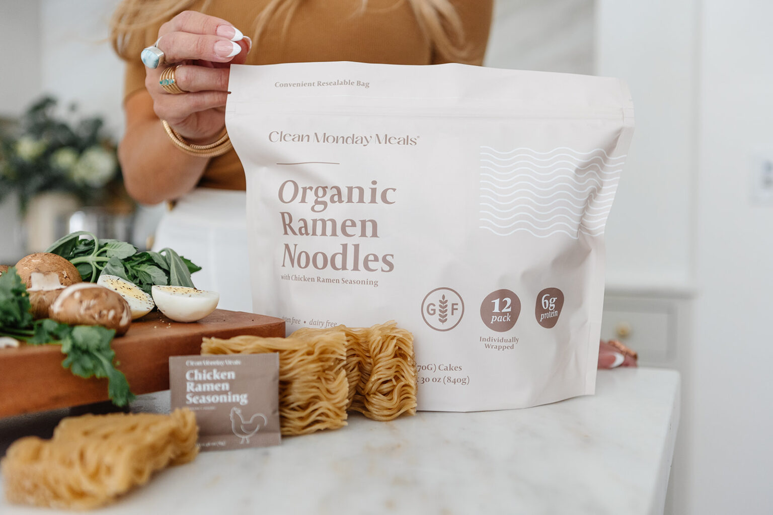 Clean Monday Meals Organic Ramen Noodles - Obvi Foods